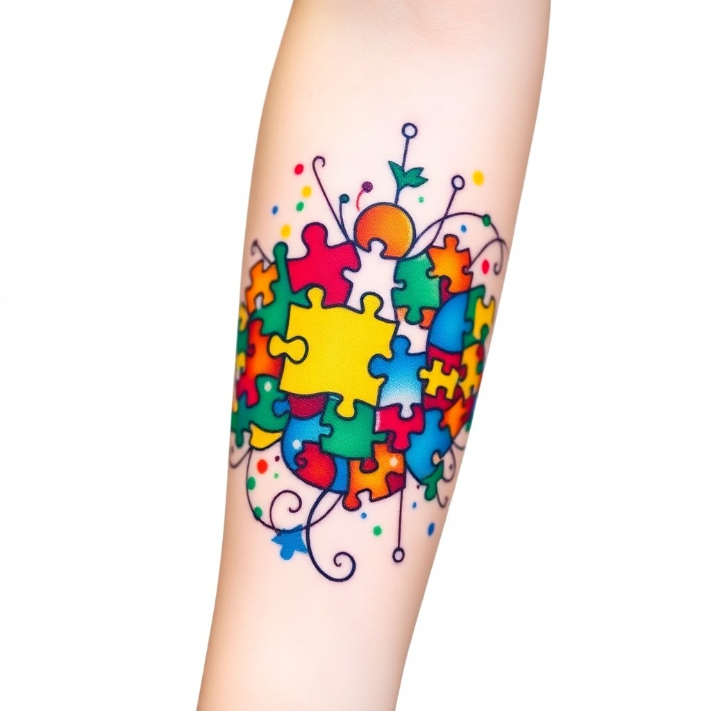 Best Autism Sleeve Tattoo Ideas | Vondy