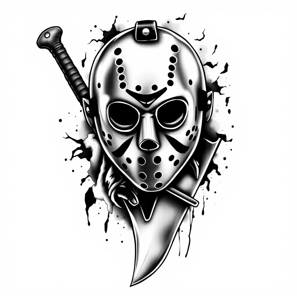 Best Jason Voorhees Tattoo Ideas | Vondy