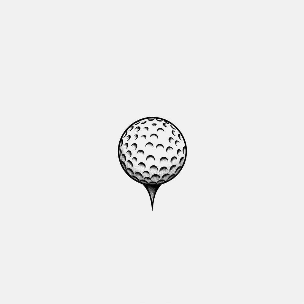 Best Simple Golf Tattoo Ideas | Vondy