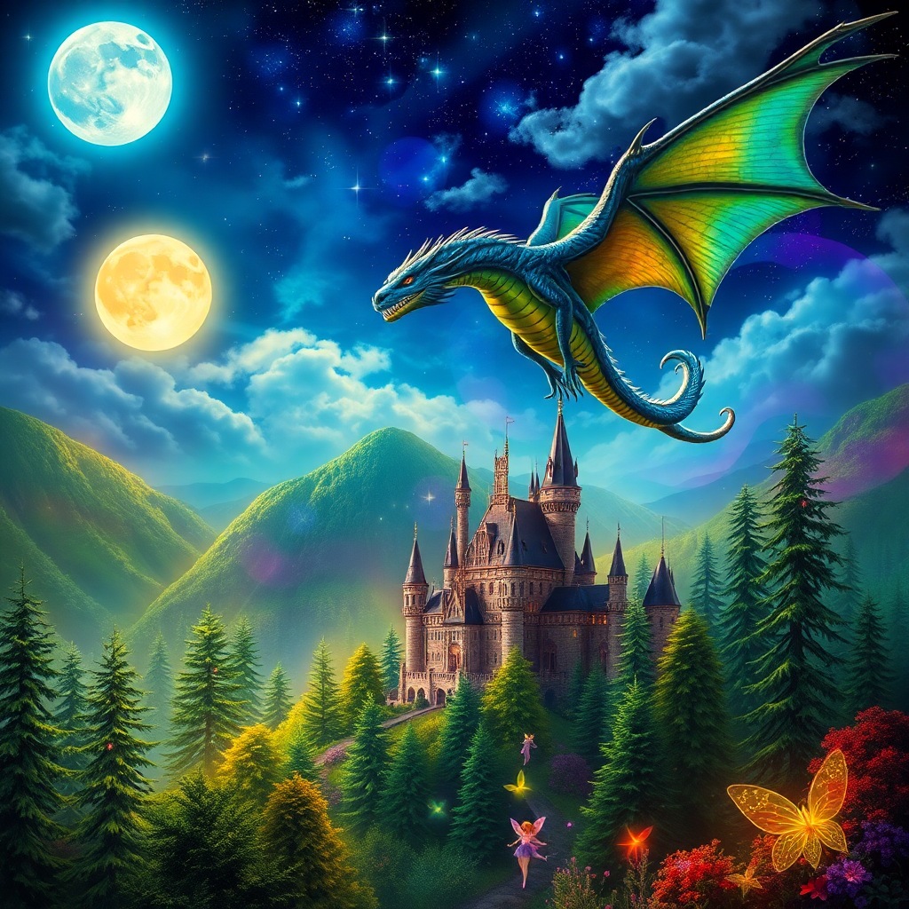 Best Beautiful Digital Fantasy Art Generator | Vondy