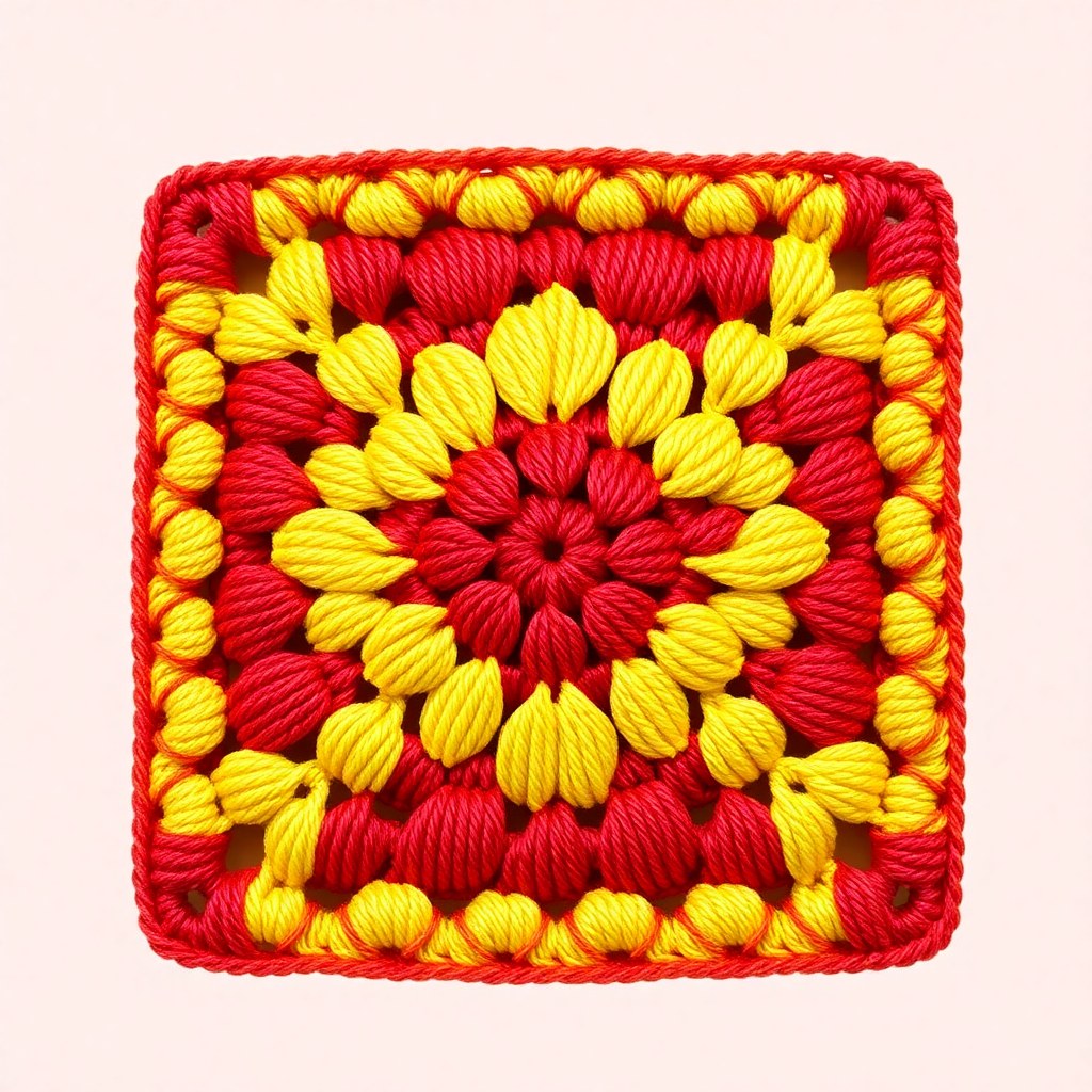 Best Solid Granny Square Pattern Generator | Vondy