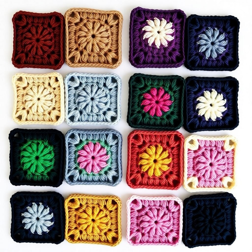 Best Solid Granny Square Pattern Generator | Vondy