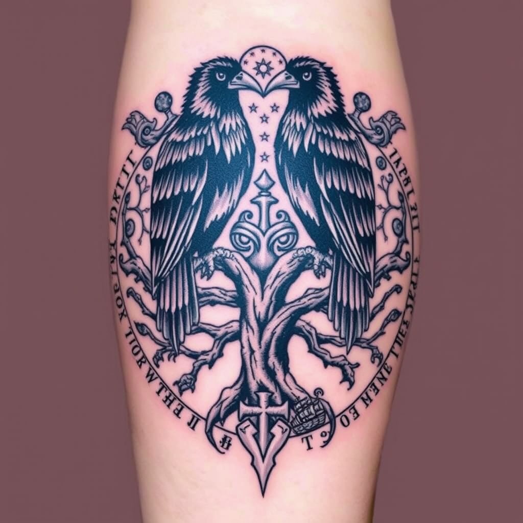 Best Hugin And Munin Tattoo Ideas | Vondy