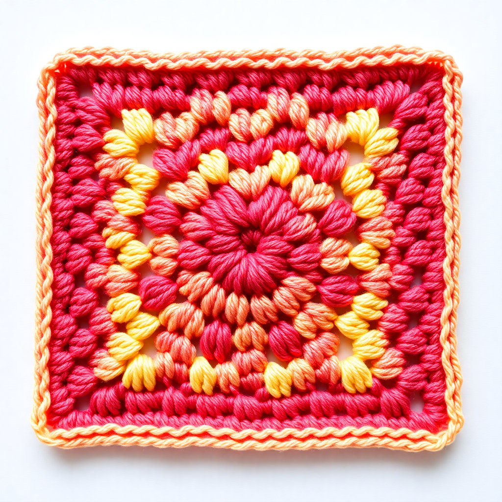 Best Solid Granny Square Pattern Generator | Vondy