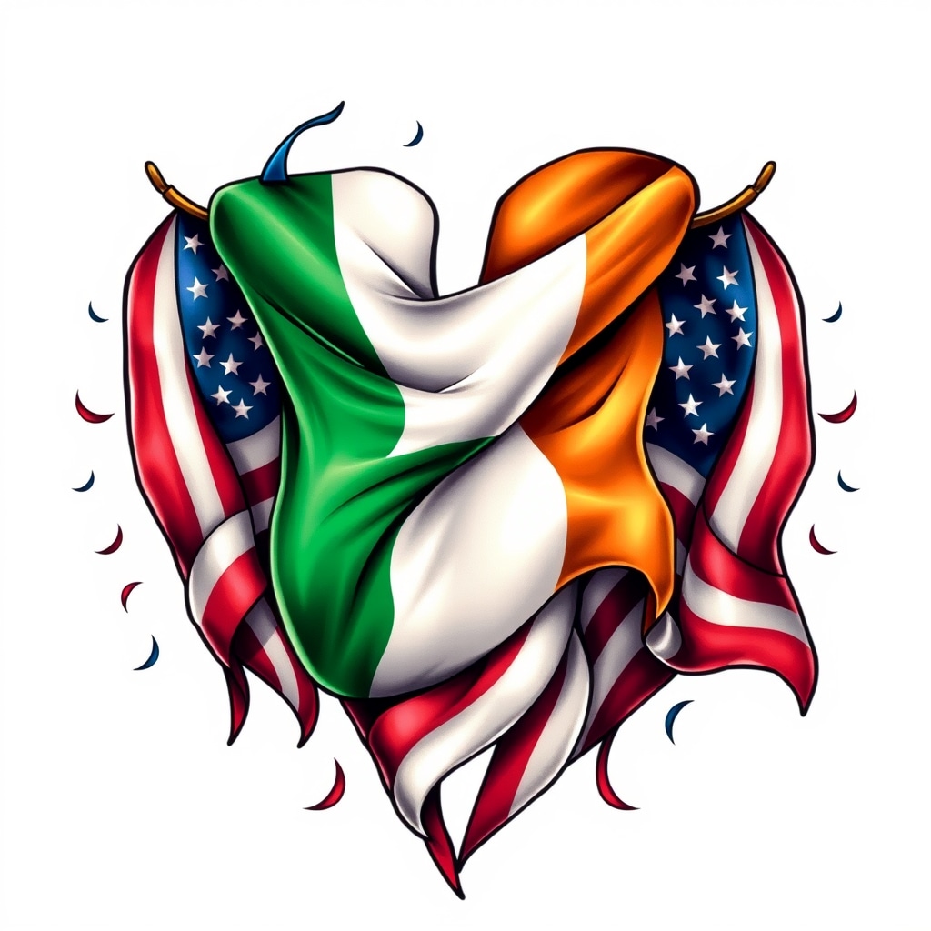 Best Irish Flag Tattoo Ideas | Vondy