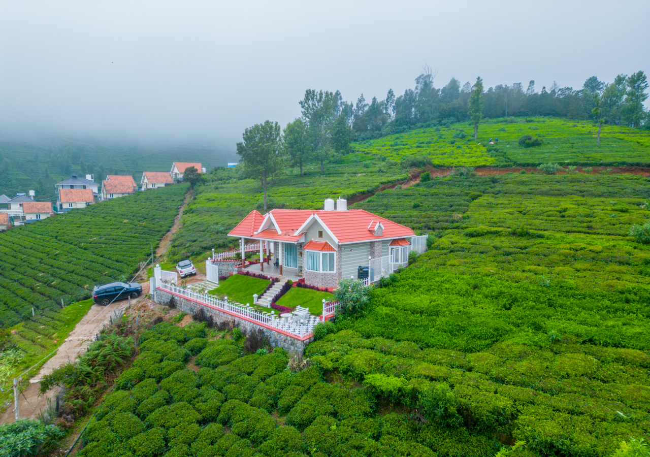 Private Villas in Ooty Near Doddabetta Peak | Plantation Stay in Ooty