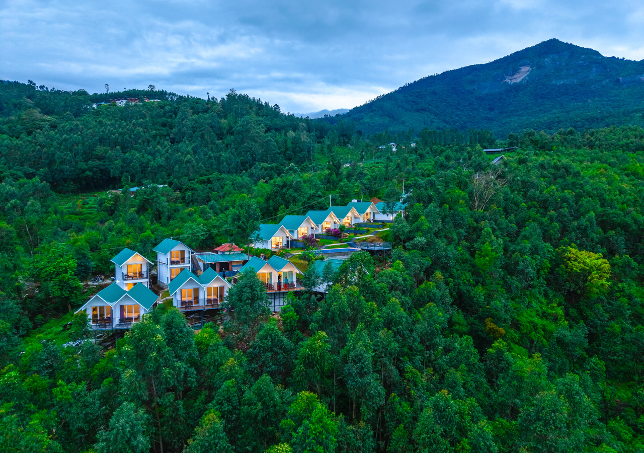 Luxury Hillside Pool Resort in Kanthalloor | Scenic Stays & Nature Views
