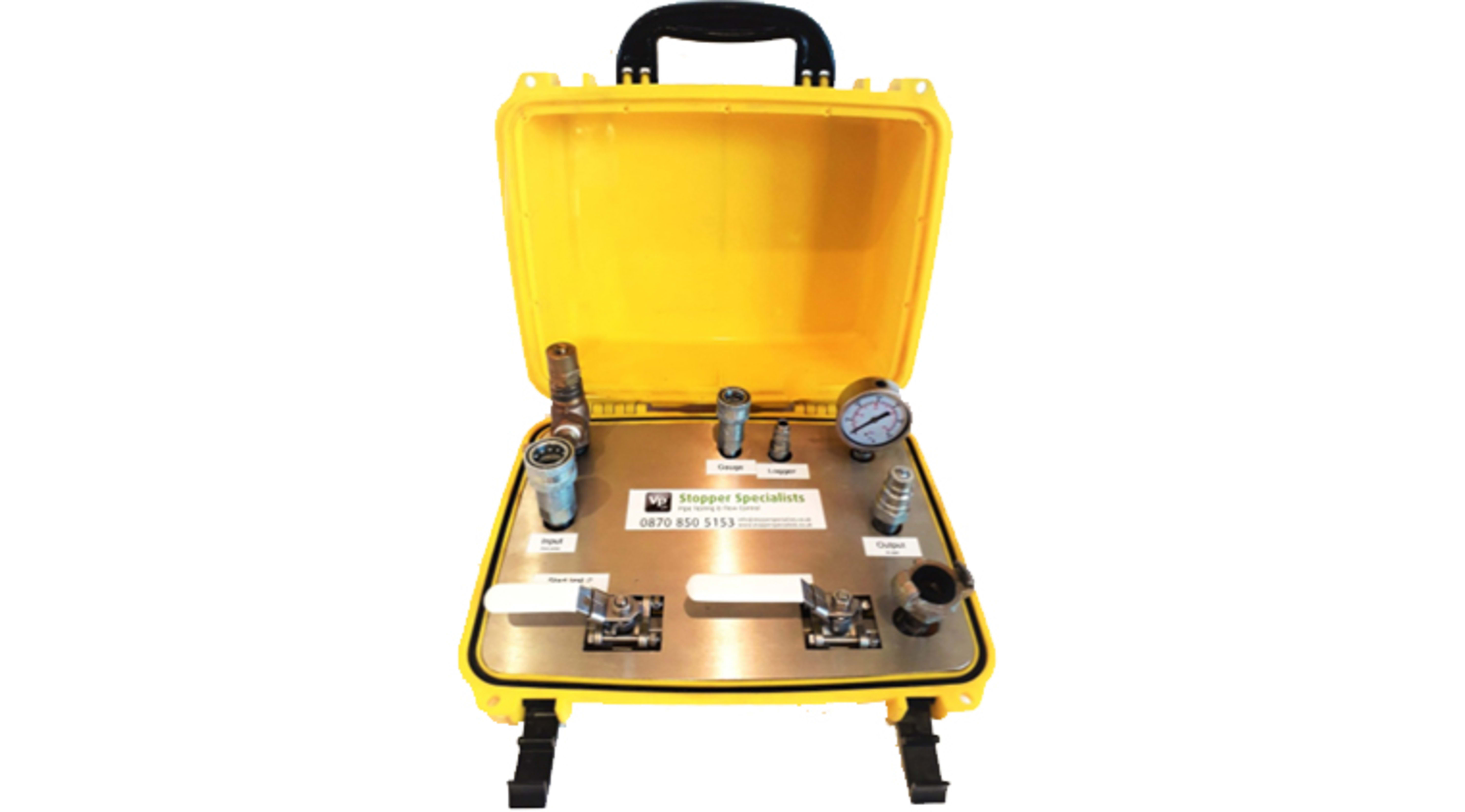 Pressure Test Box | Pipe Presssure Testers | Stopper Specialists