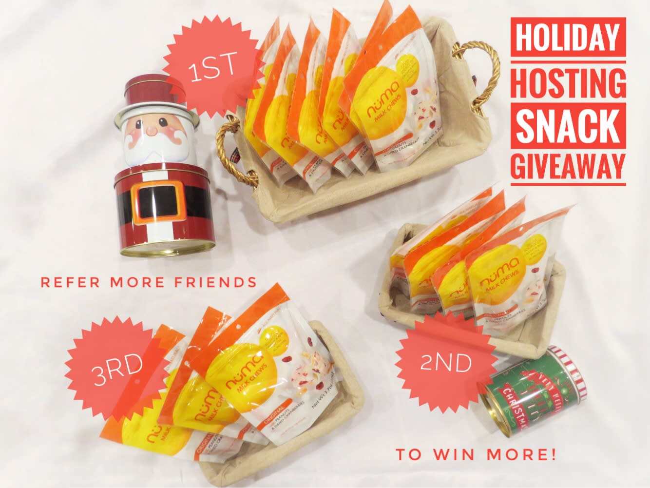 Holiday Hosting Snacks Giveaway