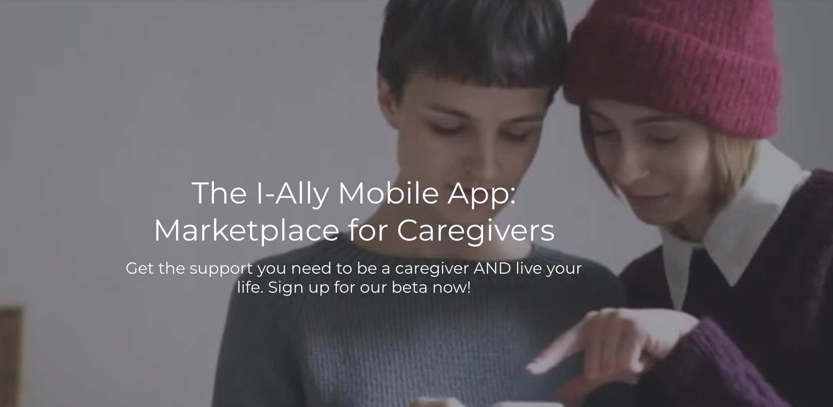 I-Ally Mobile App Beta Waitlist