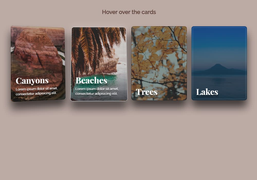 Parallax Depth Cards - Vue.js Projects Parallax Depth Cards - Vue.js Projects