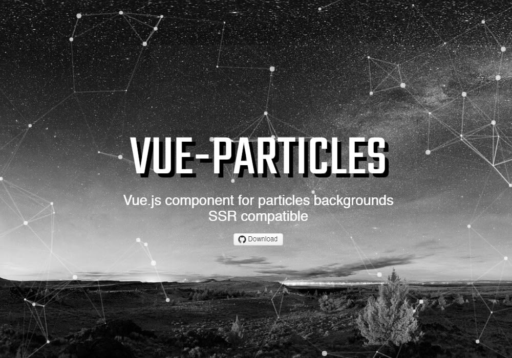 Vue Particles - Vue.js Projects Vue Particles - Vue.js Projects