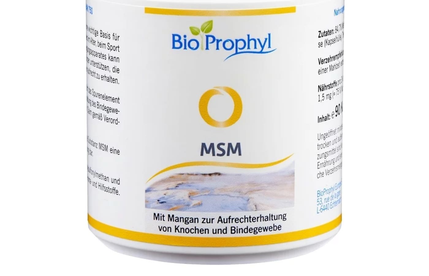 MSM 750 mg MethylSulfonylMethan kaufen