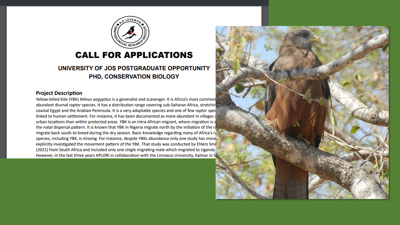 The A.P. Leventis Ornithological Research Institute (APLORI)