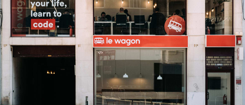 Coding Bootcamp Lisbon | Le Wagon