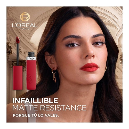 Labial líquido L'Oréal Infallible Le Matte Resistance wine not 500 5ml ... Labial líquido L'Oréal Infallible Le Matte Resistance wine not 500 5ml ...