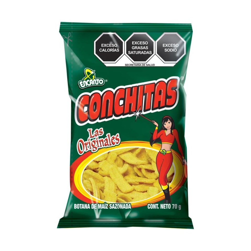 Botana De Maíz Encanto Conchitas 70 G Walmart