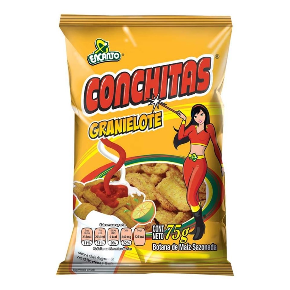 Botana De Maíz Encanto Conchitas Granielote 70 G Walmart