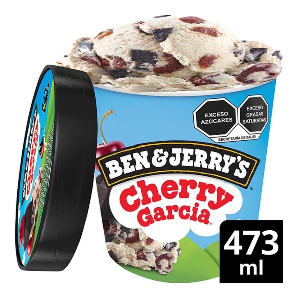 Helado de crema de leche Ben & Jerry´s cherry garcia 473 ml | Walmart Helado de crema de leche Ben & Jerry´s cherry garcia 473 ml | Walmart