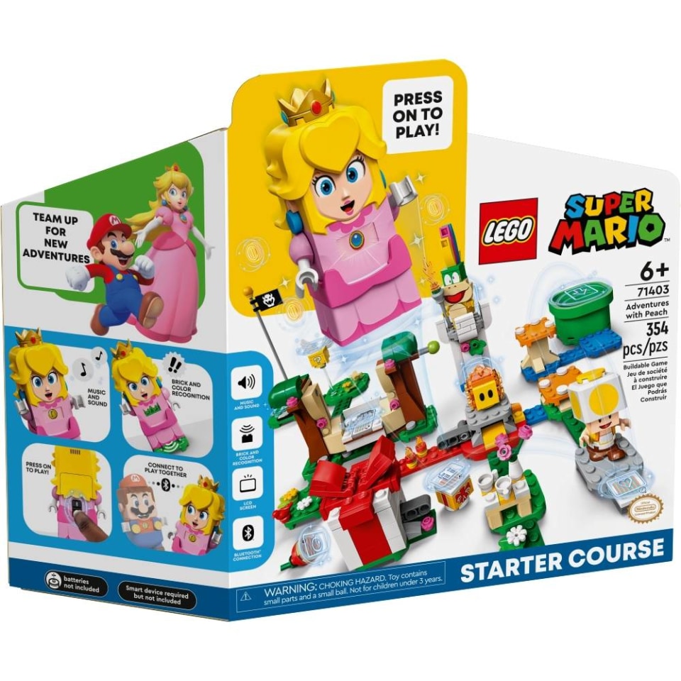 Set LEGO Super Mario Recorrido Inicial: Aventuras con Peach 71403 | Walmart Set LEGO Super Mario Recorrido Inicial: Aventuras con Peach 71403 | Walmart