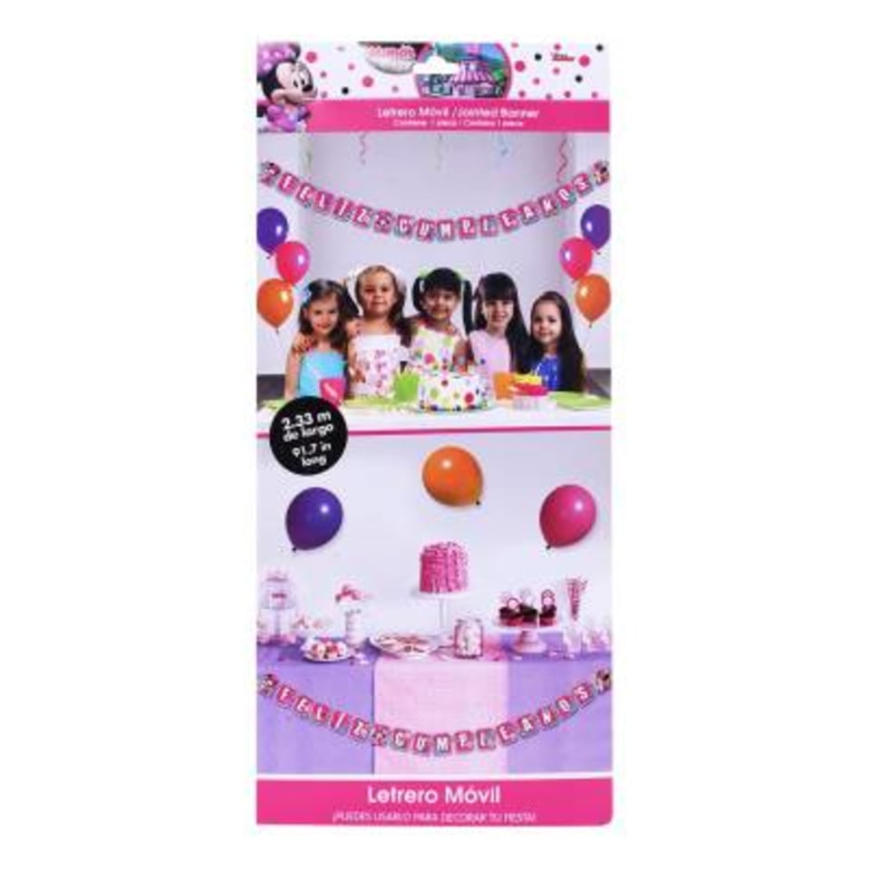Letrero móvil Granmark Minnie 1 pza | Walmart Letrero móvil Granmark Minnie 1 pza | Walmart