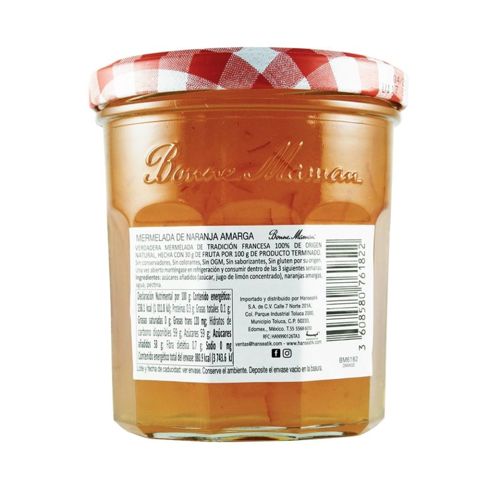 Mermelada de naranja Bonne Maman 370 g | Walmart Mermelada de naranja Bonne Maman 370 g | Walmart