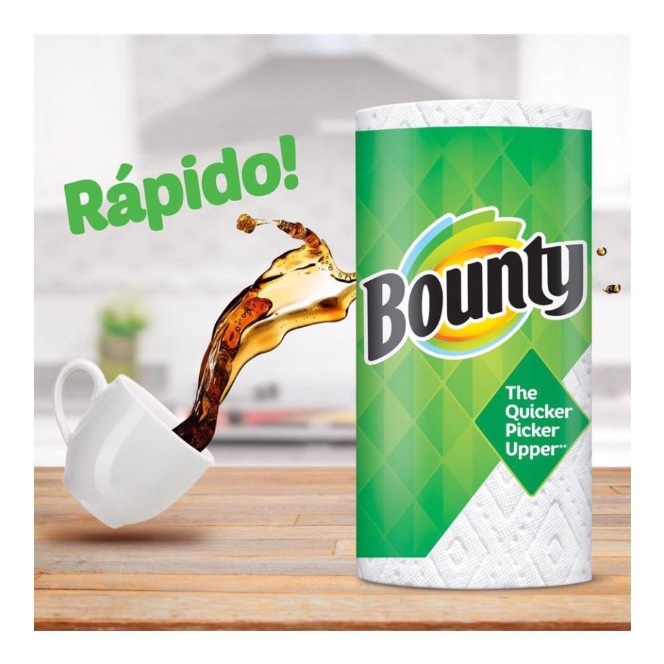 Servitoallas Bounty Blancas 1 rollo doble de 74 hojas | Walmart Servitoallas Bounty Blancas 1 rollo doble de 74 hojas | Walmart