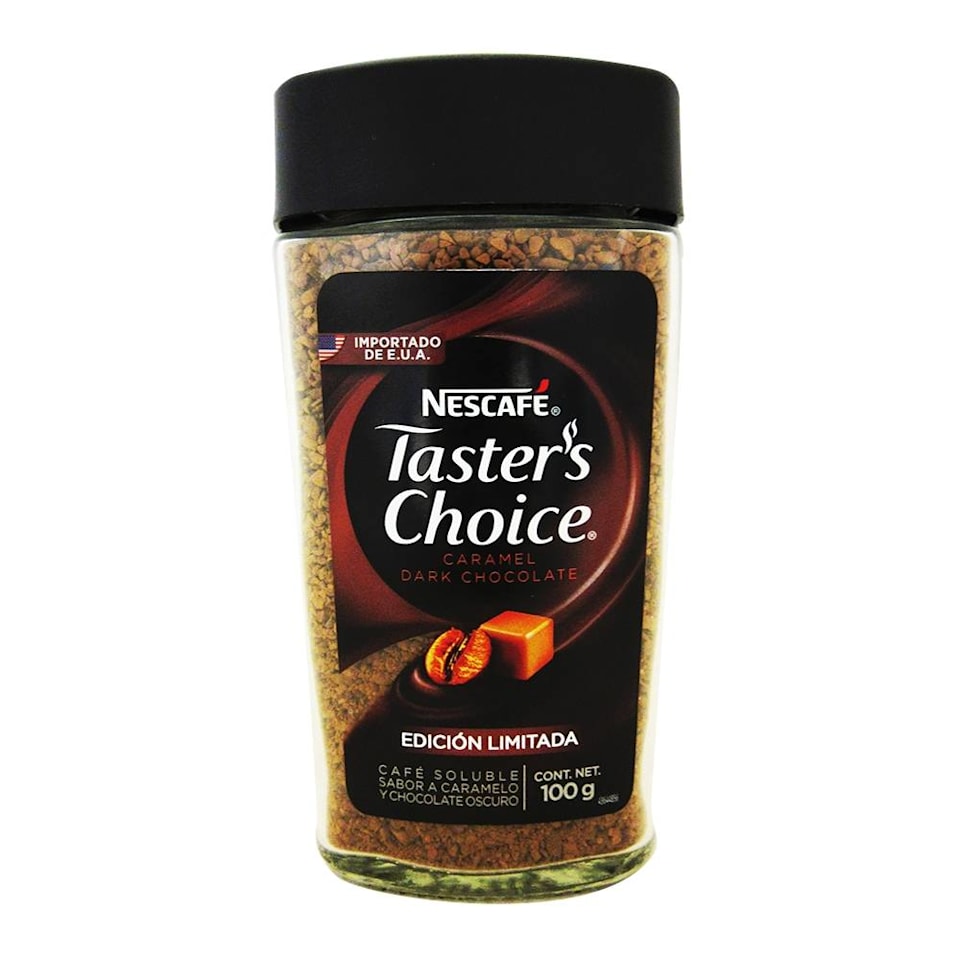 Café soluble Nescafé Taster´s Choice sabor caramelo y chocolate oscuro ...