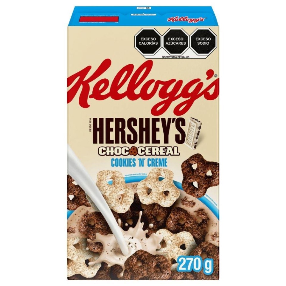 Cereal Kellogg's Hershey´s sabor cookies and creme 270 g | Walmart Cereal Kellogg's Hershey´s sabor cookies and creme 270 g | Walmart