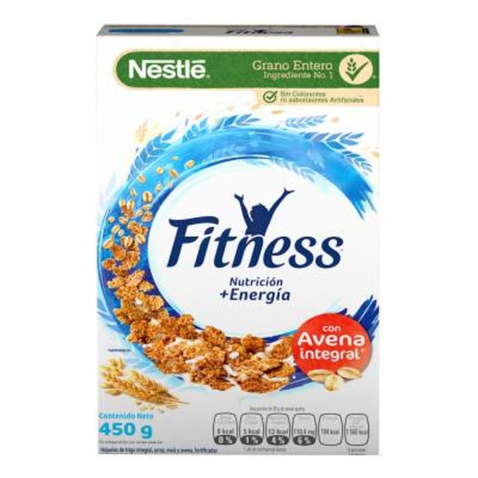 Cereal Nestlé Fitness Nutrición Energía 450 G Walmart