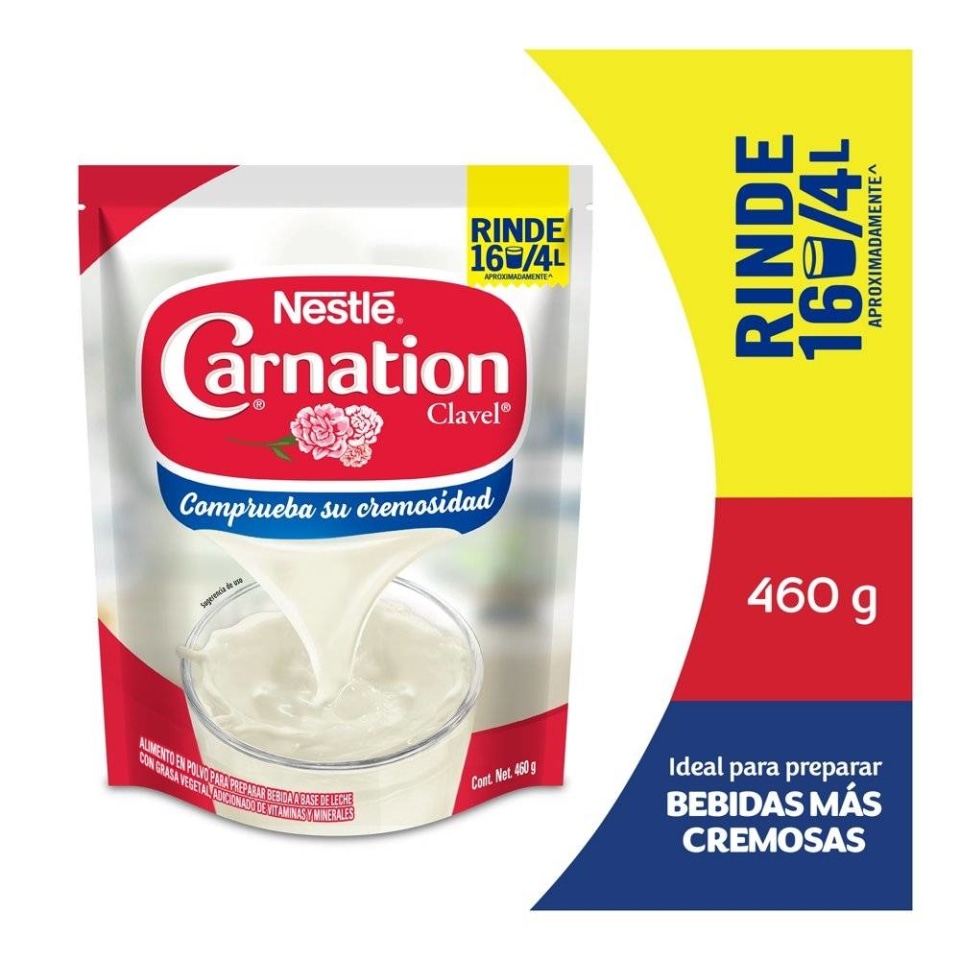 Leche En Polvo Nestlé Carnation Clavel 460 G Walmart