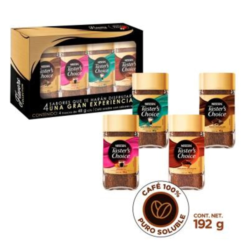 Café soluble Nescafé Taster's Choice sabores surtidos 4 pzas | Walmart