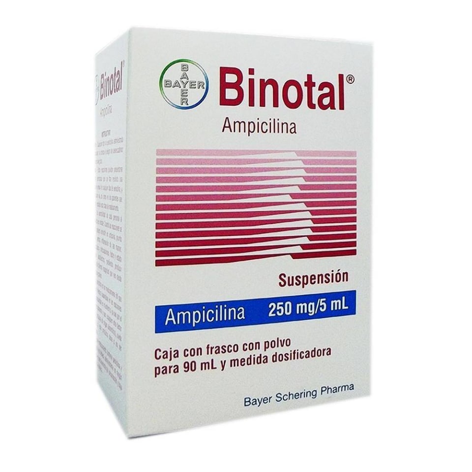Binotal 250 mg/5 ml suspensión oral 90 ml | Walmart Binotal 250 mg/5 ml suspensión oral 90 ml | Walmart