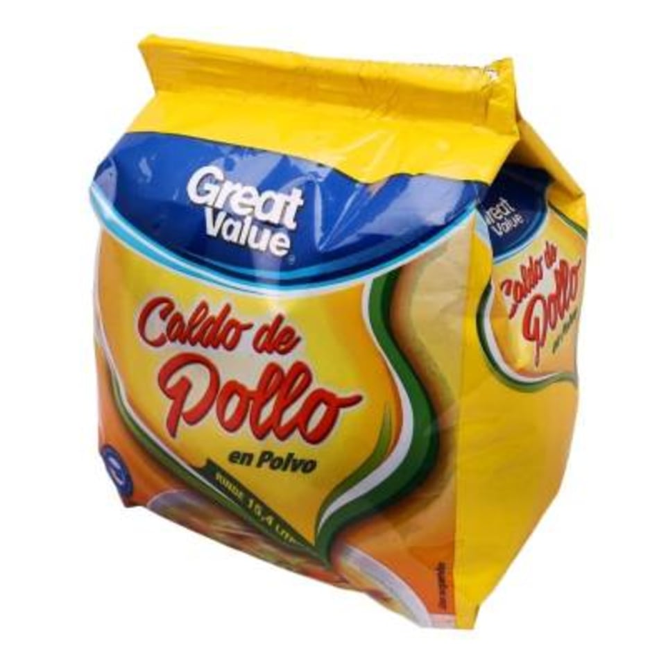 Caldo De Pollo Great Value En Polvo 370 G Walmart