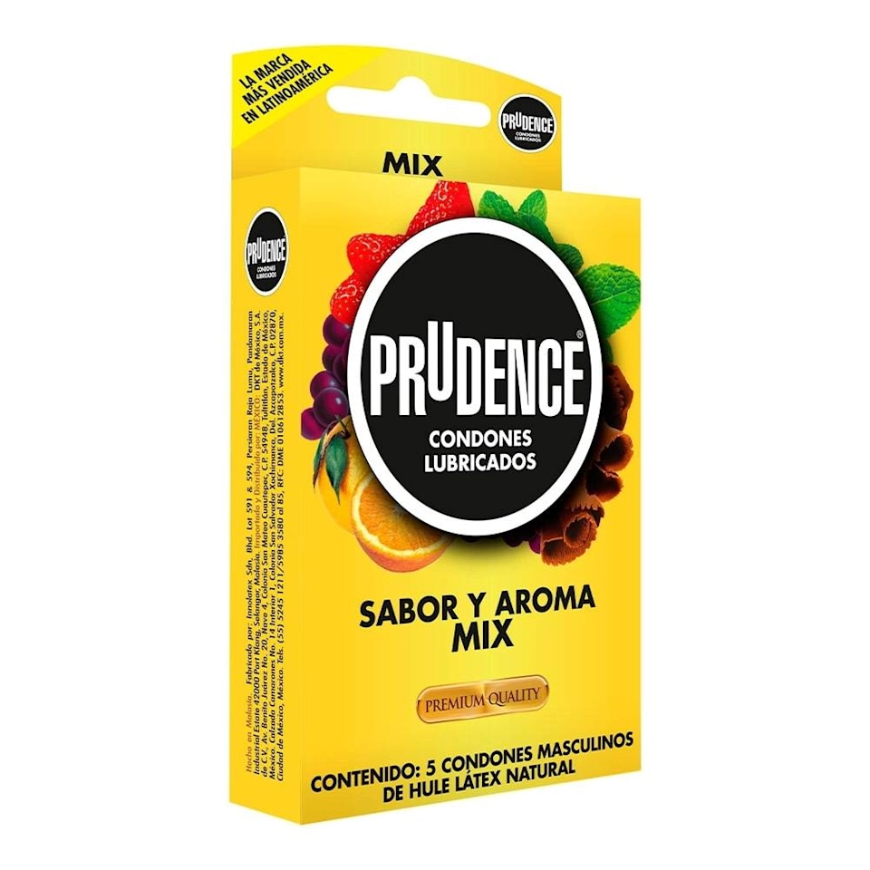 Condones Prudence mix sabor y aroma 5 pzas | Walmart