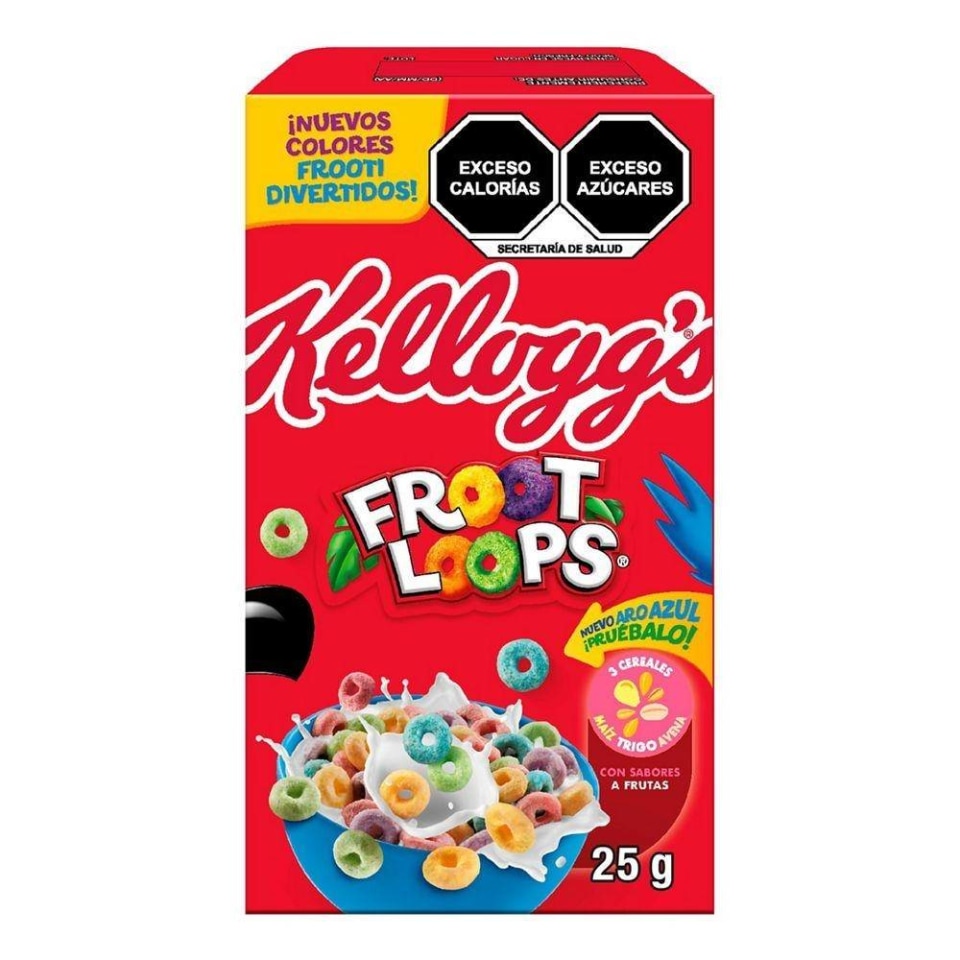Cereal Kelloggs Froot Loops 25 G Walmart