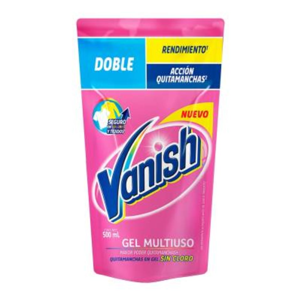 Quitamanchas en gel para ropa Vanish multiuso 500 ml | Walmart Quitamanchas en gel para ropa Vanish multiuso 500 ml | Walmart