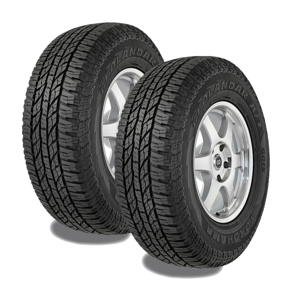 Paquete de 2 Llantas 265/60 R18 110H YOKOHAMA GEOLANDAR A/T G015 ... Paquete de 2 Llantas 265/60 R18 110H YOKOHAMA GEOLANDAR A/T G015 ...