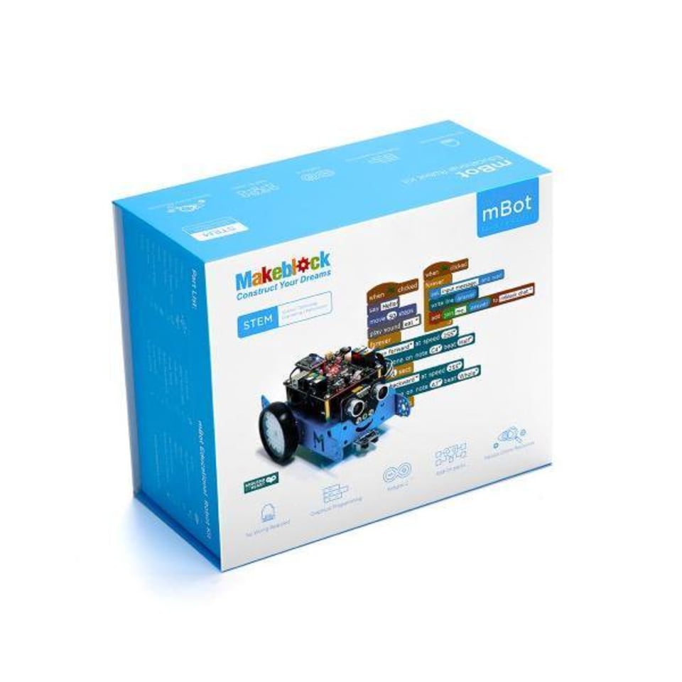 Makeblock Robot armable educativo mBot v1.1 azul bluetooth 1.00 Equipo ... Makeblock Robot armable educativo mBot v1.1 azul bluetooth 1.00 Equipo ...