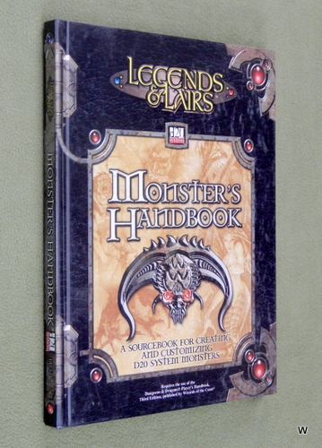 Monsters Handbook (Dungeons & Dragons d20 System: Legends and Lairs)