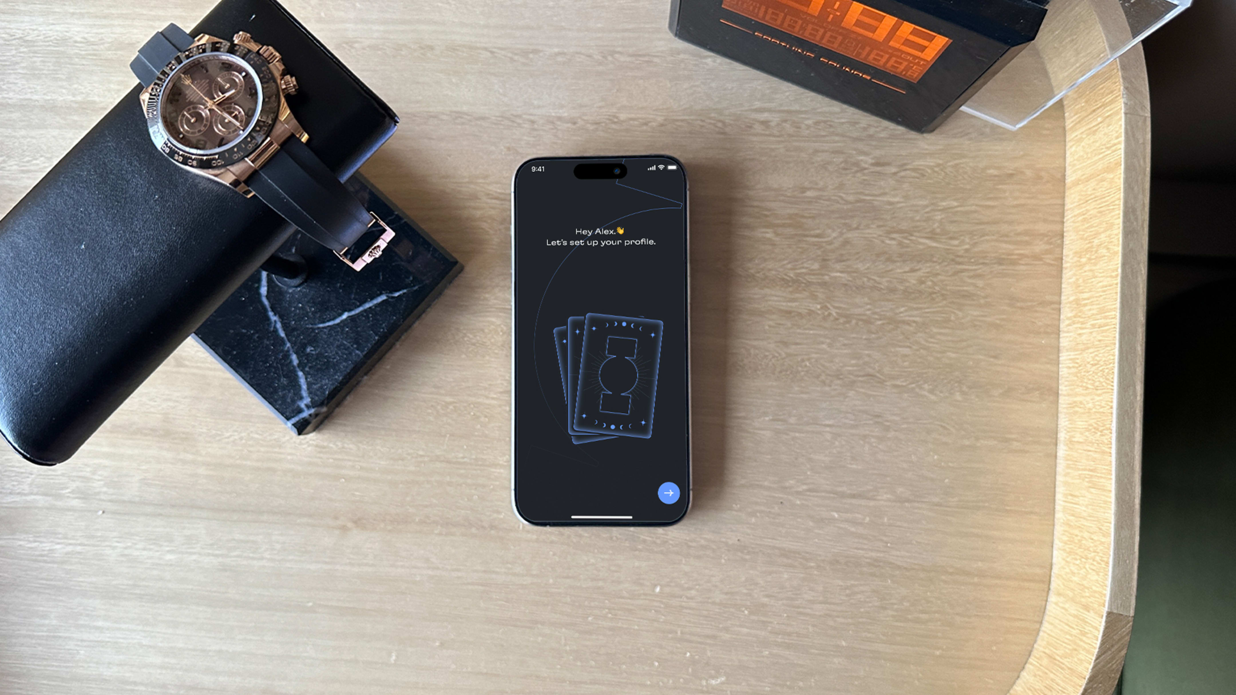 Illustration of Meet the Wristcheck App