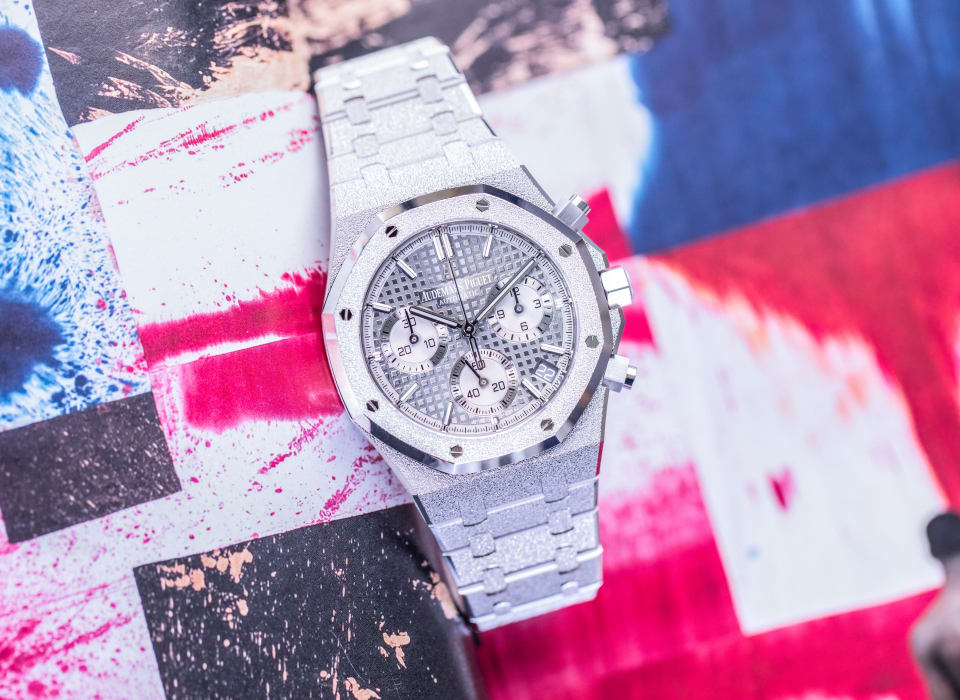 The Audemars Piguet Royal Oak Mini Frosted Gold | Wristcheck