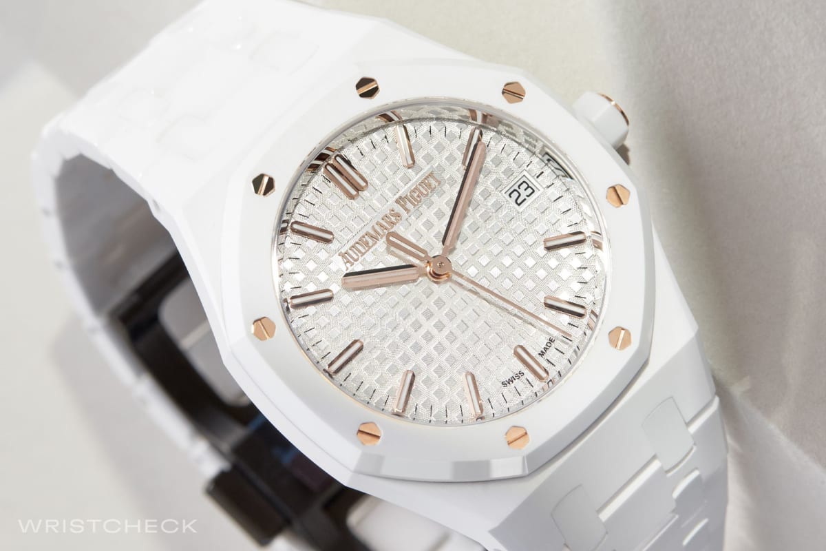 Audemars Piguet’s New 34mm Royal Oak In White Ceramic | Wristcheck