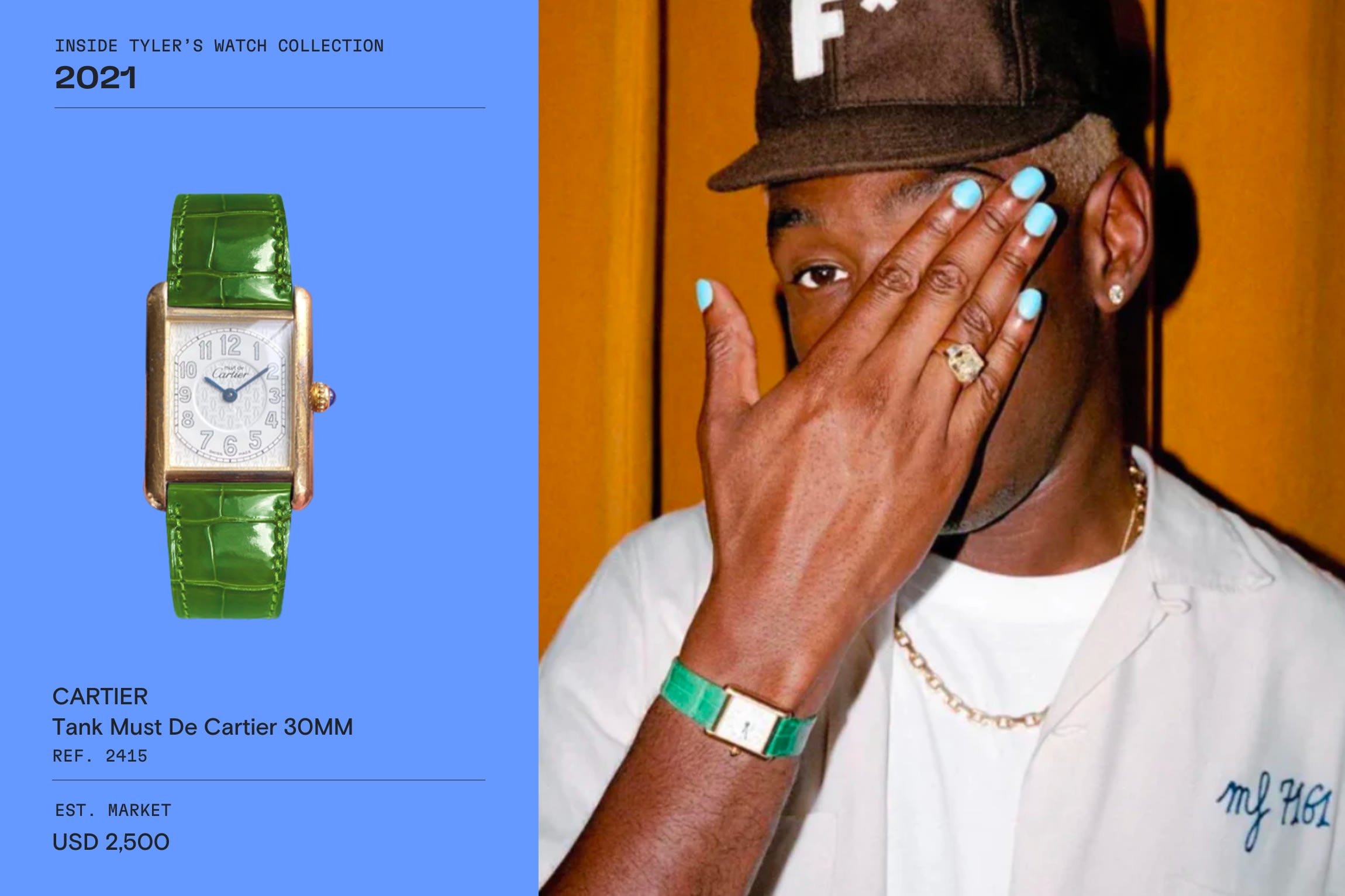 Tyler, The Creator's Watch Collection | Wristcheck