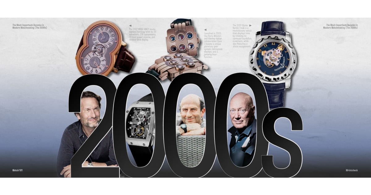 The Most Important Decades in Modern Watchmaking (Part 3: The 2000s ...