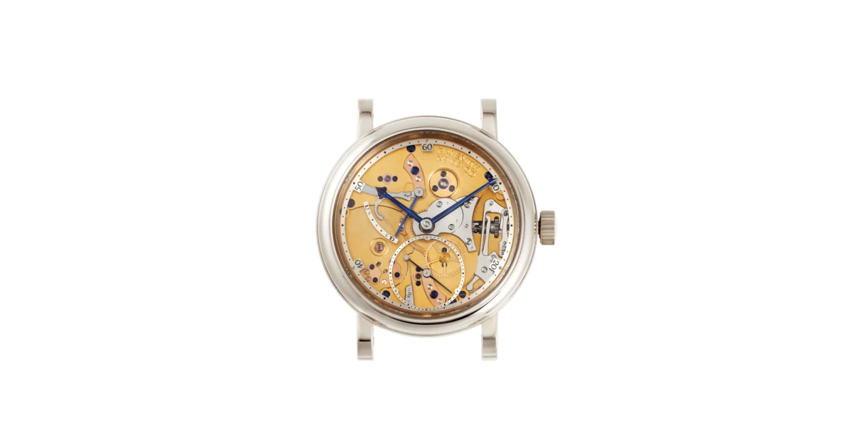 Roger Smith Roger W. Smith's First Series 2 Open Dial Watch Housed In A ...