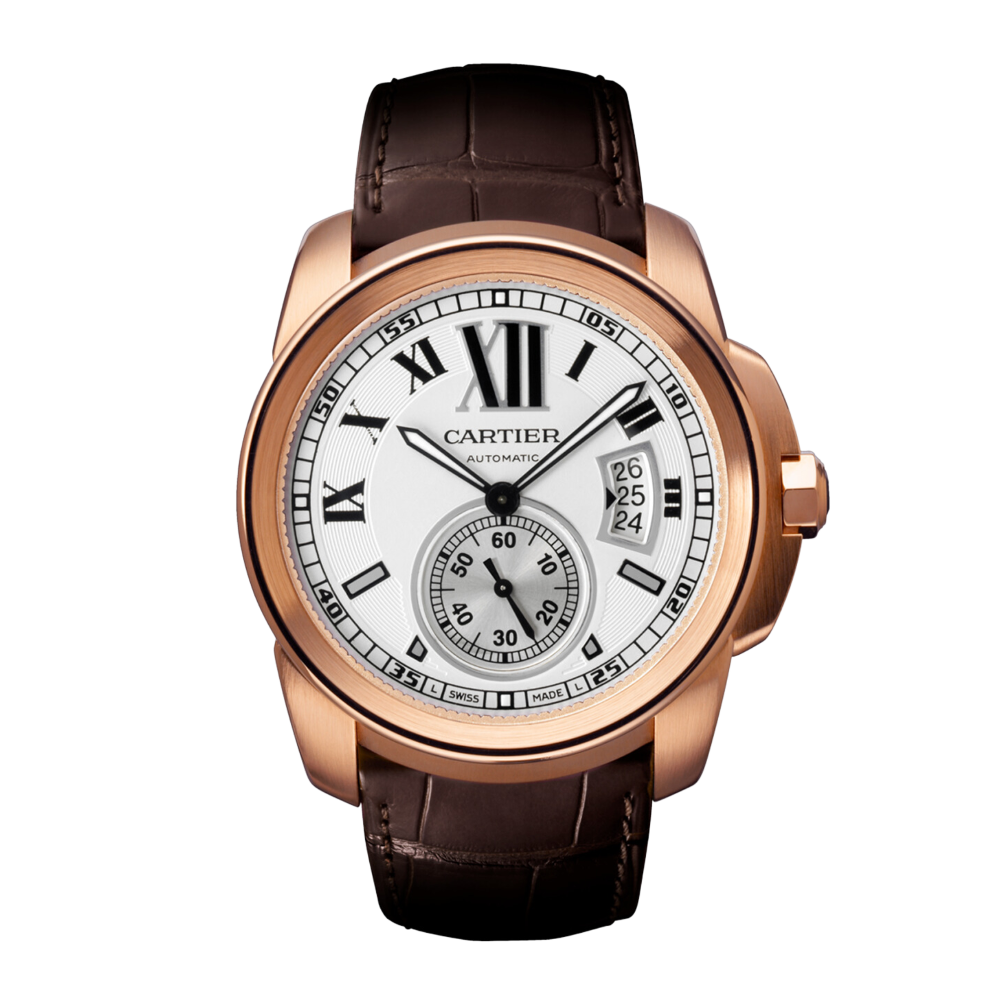 Cartier Calibre de Cartier Rose Gold Black Dial 42mm Cartier Calibre de Cartier Rose Gold Black Dial 42mm