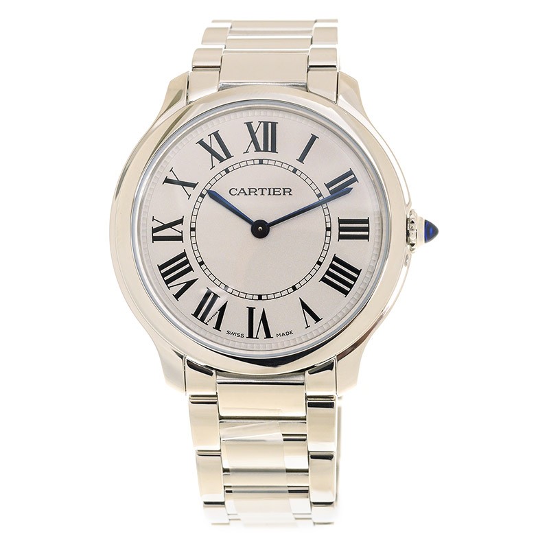 Cartier Ronde Must de Cartier Steel Silver Dial 36mm WSRN0034 | Wristcheck