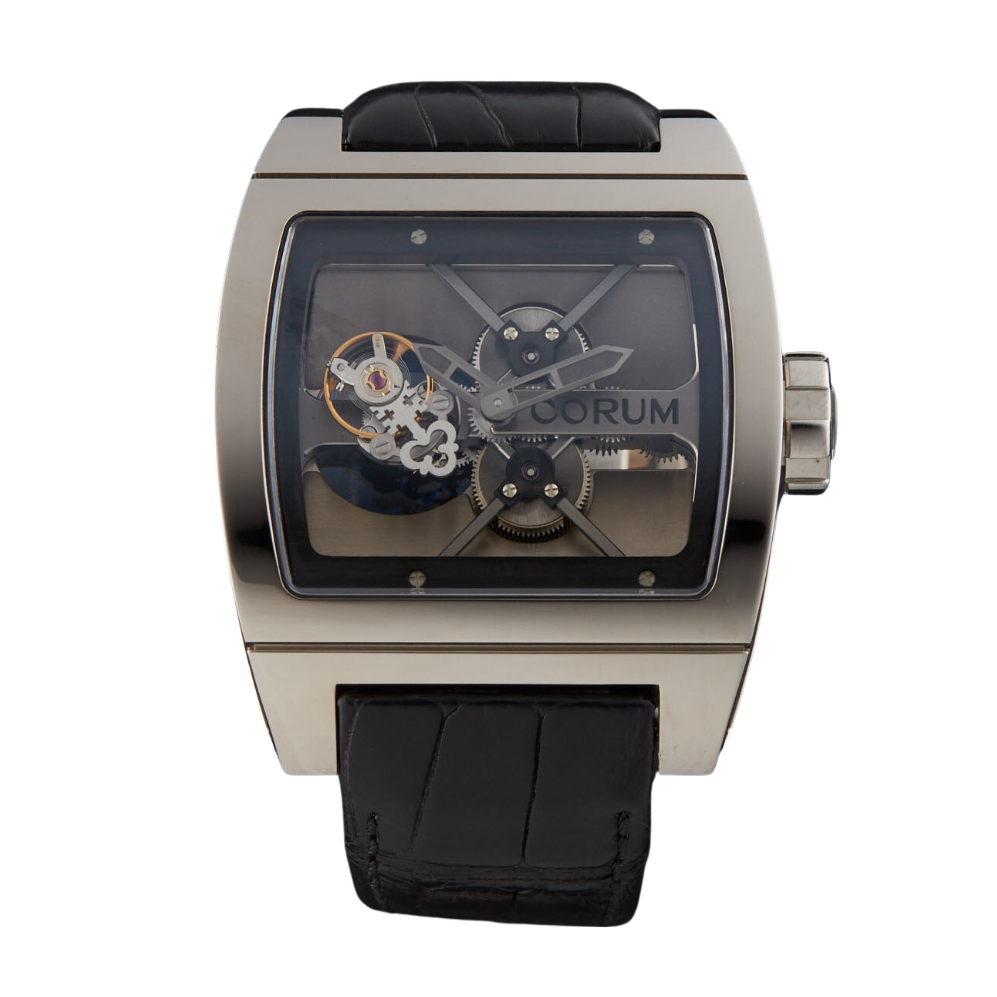 Corum Ti-Bridge Titanium Skeleton Dial 42mm 022.700.04-0F01 0000 - Make ...