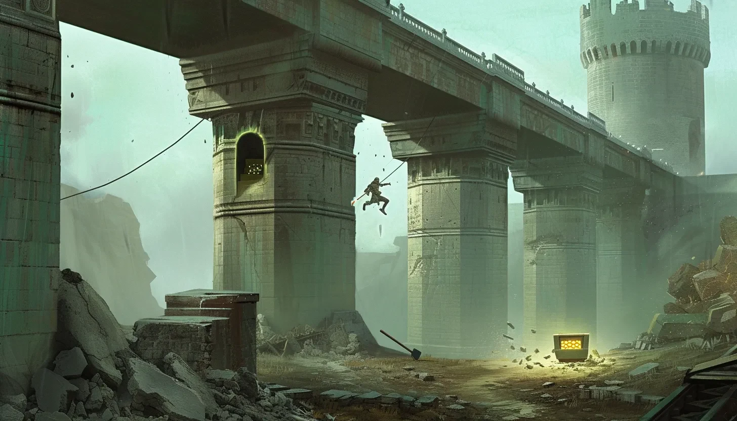 Enshrouded: Bridge Construction Report Quest - Treasure Hunting Adventure
